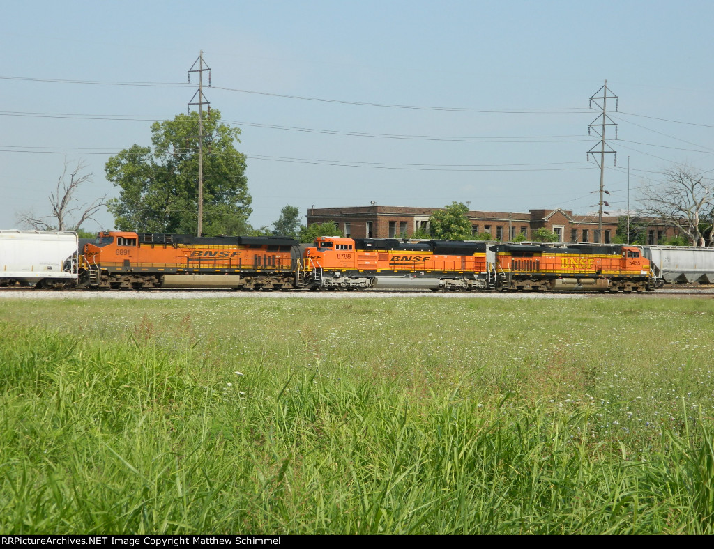 BNSF 6891, BNSF 8788, & BNSF 5455